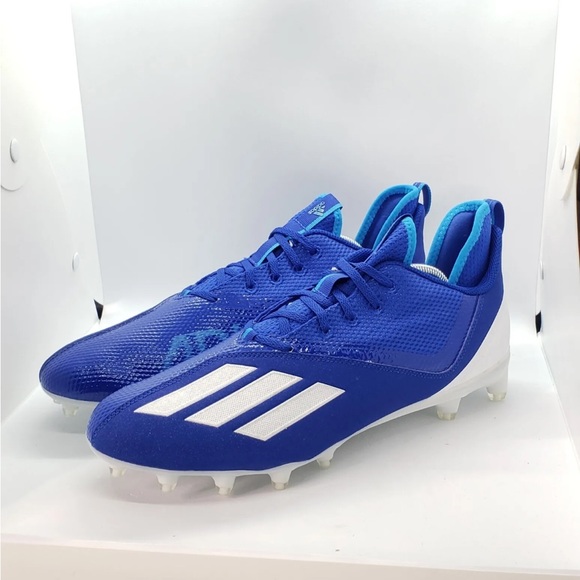 Blue Adidas Football Cleats